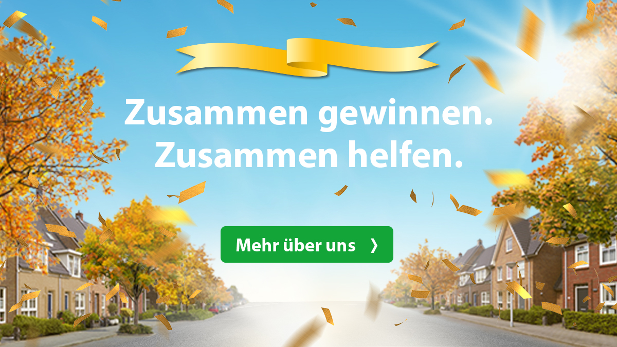 Gewinnen mit der Deutschen Postcode Lotterie